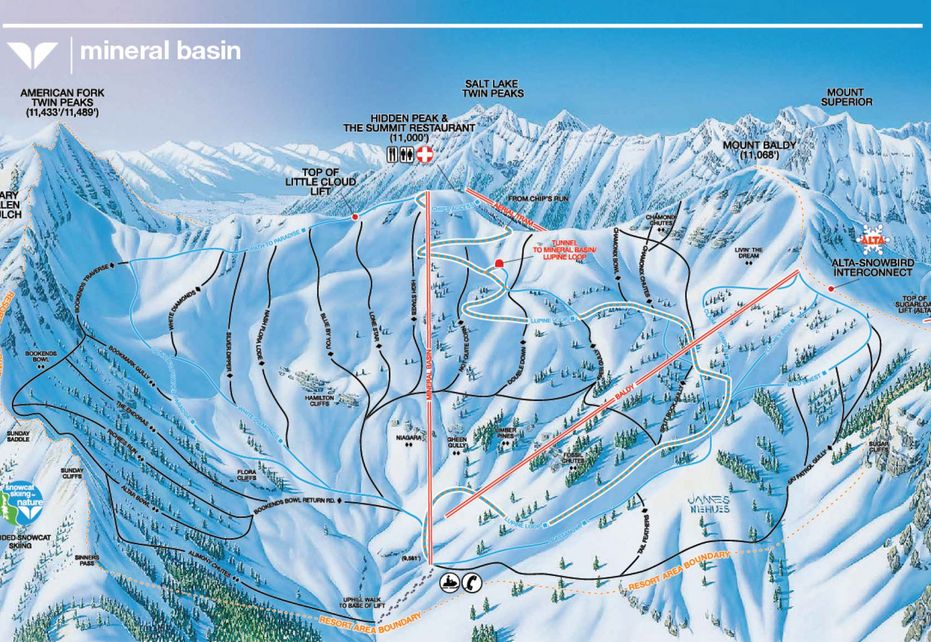 Snowbird Ski Map | Resort Info & Videos | PistePro
