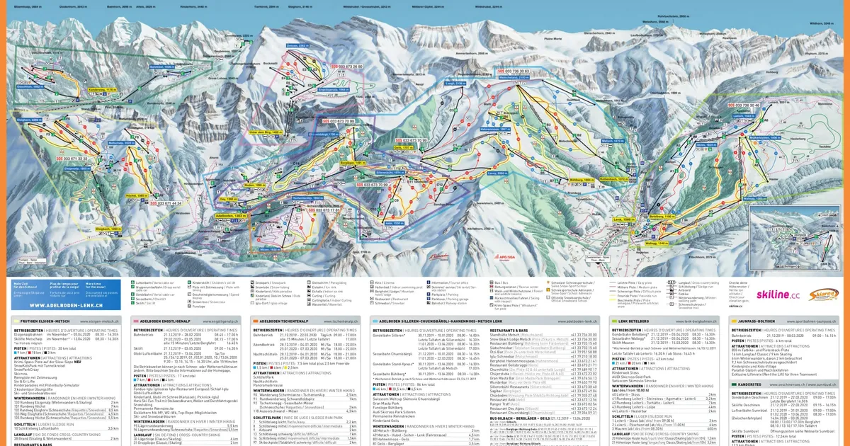 Adelboden Piste Map | Ski Maps & Resort Info | PistePro