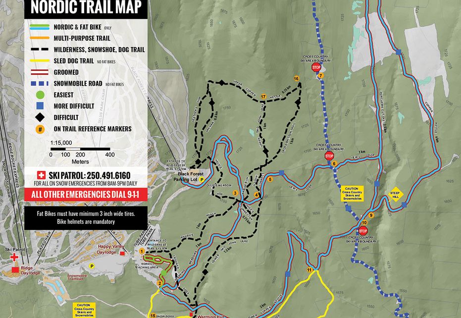 Big White Resort Piste Map | Ski Maps & Resort Info | PistePro