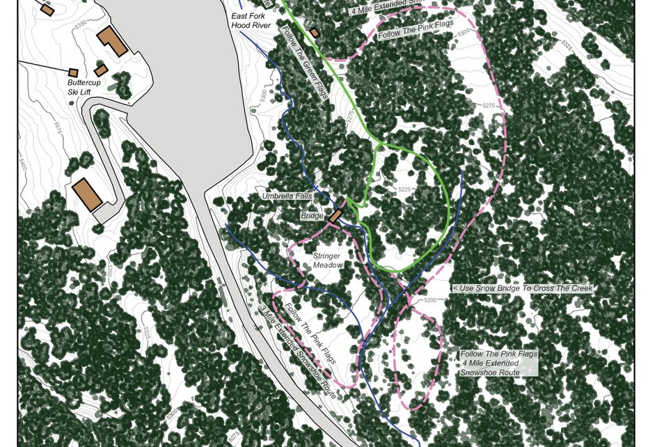 Mount Hood Meadows Ski Map | Resort Info & Videos | PistePro