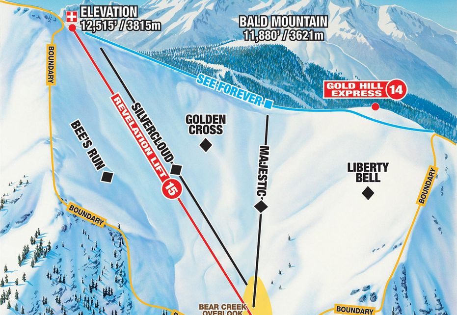 Telluride Ski Map | Resort Info & Videos | PistePro