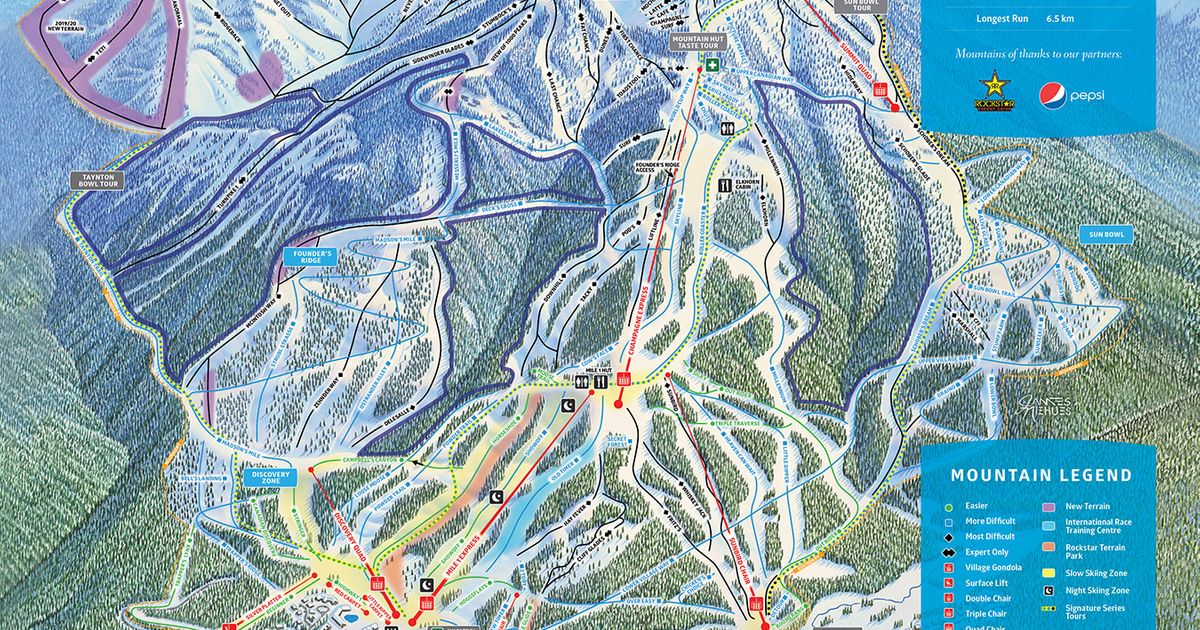 Panorama Piste Map | Ski Maps & Resort Info | PistePro