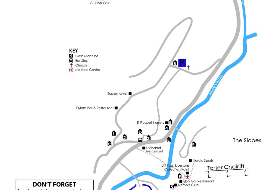 El Tarter Piste Map | Ski Maps & Resort Info | PistePro