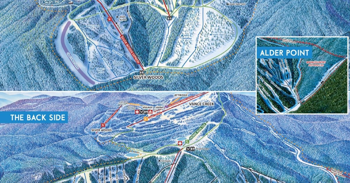 SilverStar Ski Map | Resort Info & Videos | PistePro